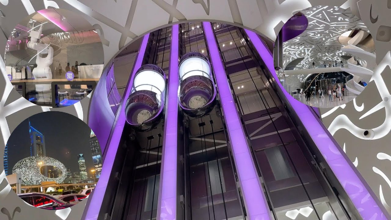 DUBAI MUSEUM OF THE FUTURE, OUTSIDE & GROUND VIEW, ITS A GATEWAY TO A ...