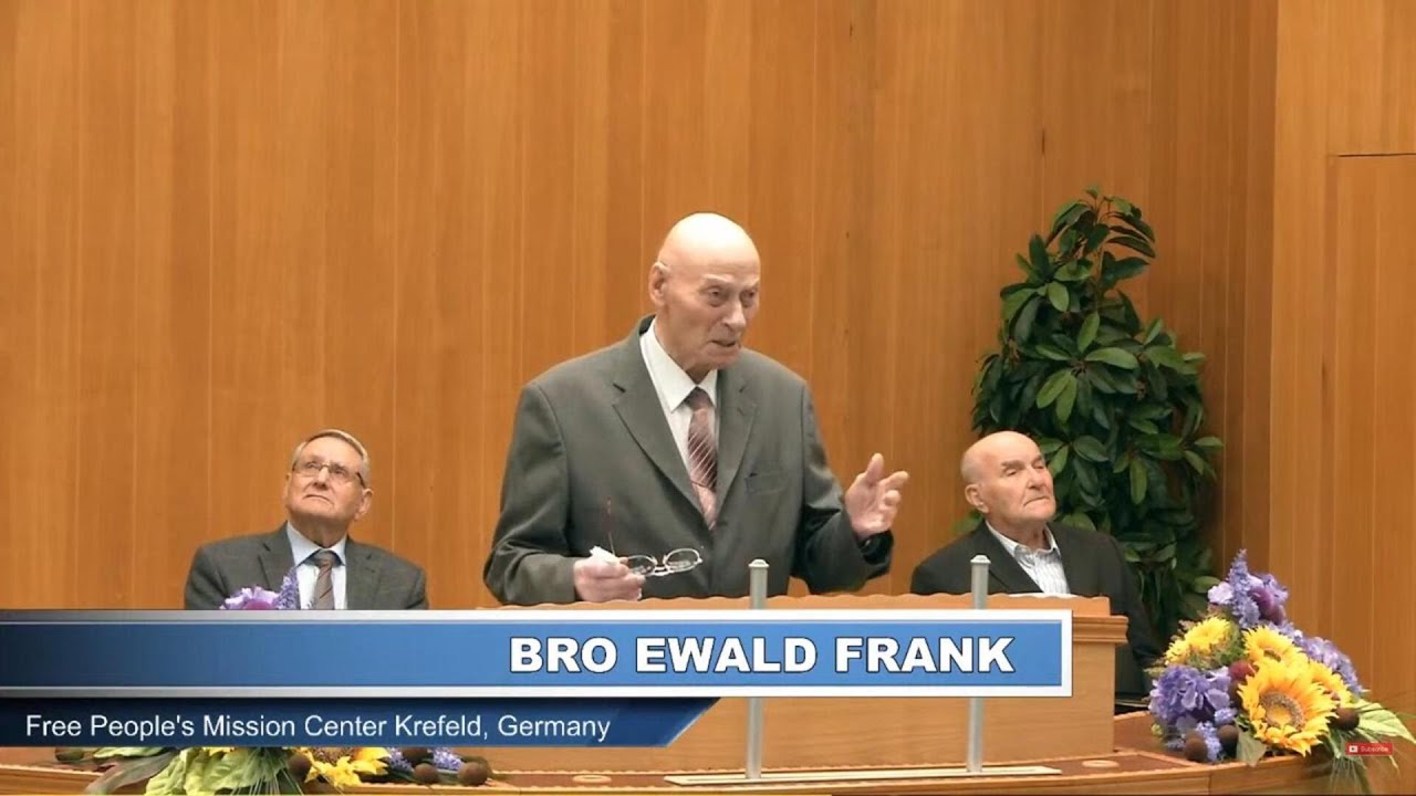 Rediffusion AUDIO - Frère Ewald Frank - June 19 1983 -10:00 [FR] - YouTube