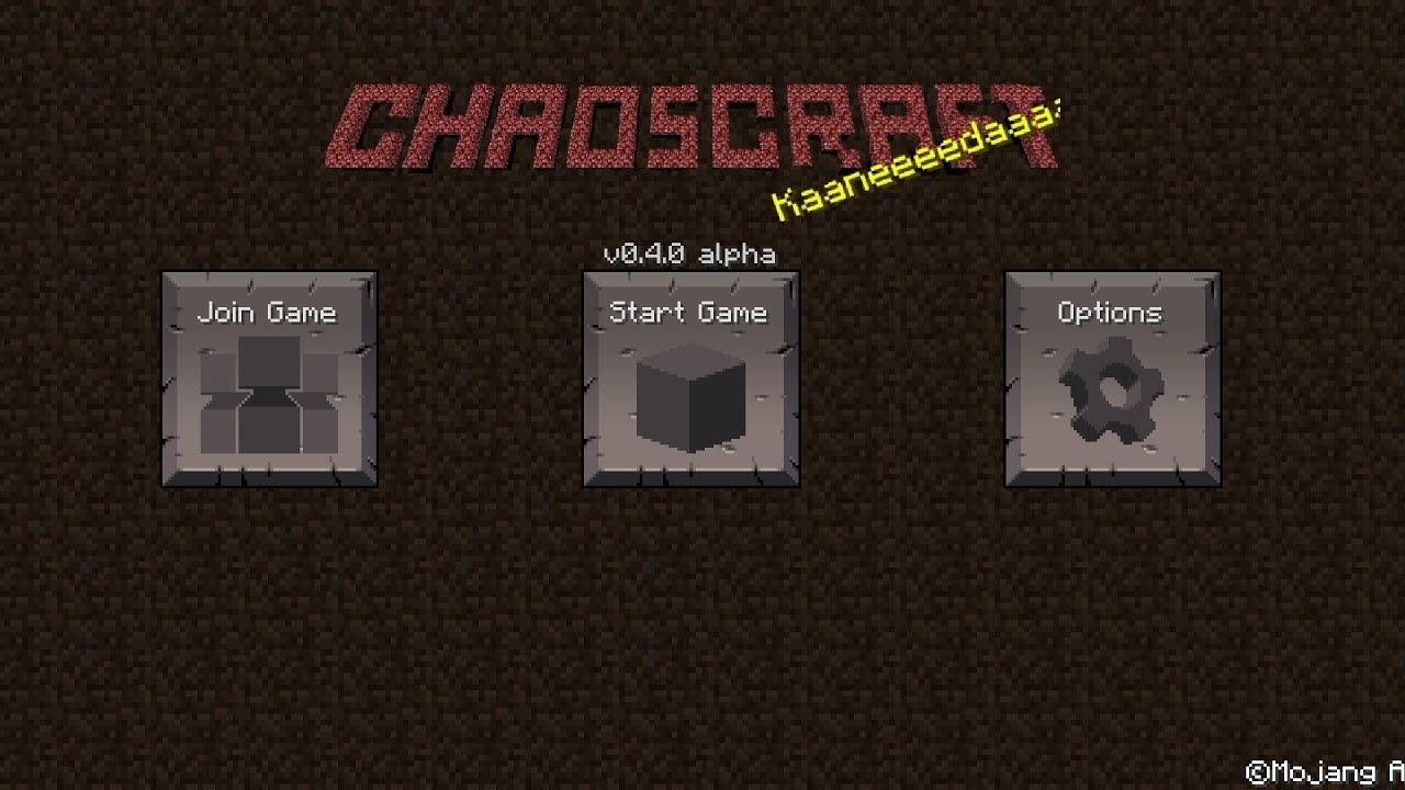 Chaoscraft pocket edition - YouTube