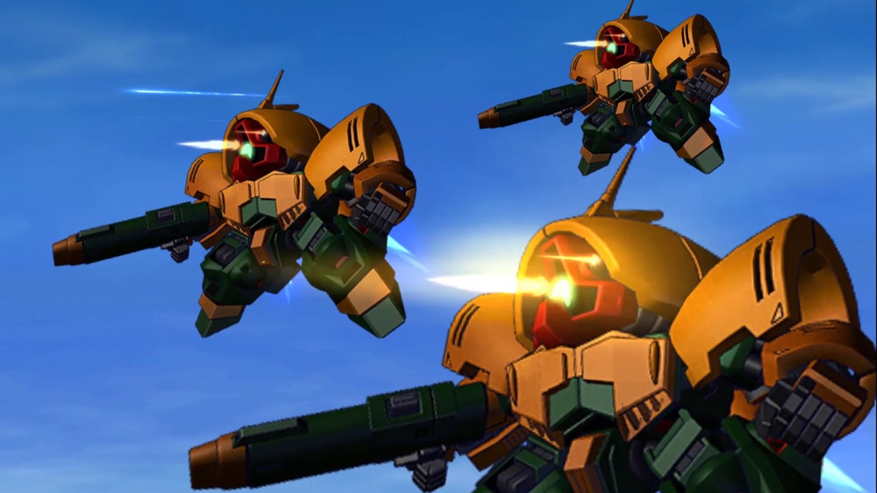 SD Gundam G-Generation Wars - Asshimar All Animations - YouTube