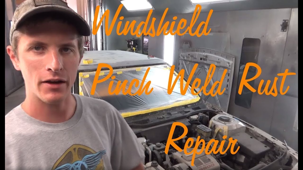 Easy DIY Windshield Channel Rust Repair - YouTube