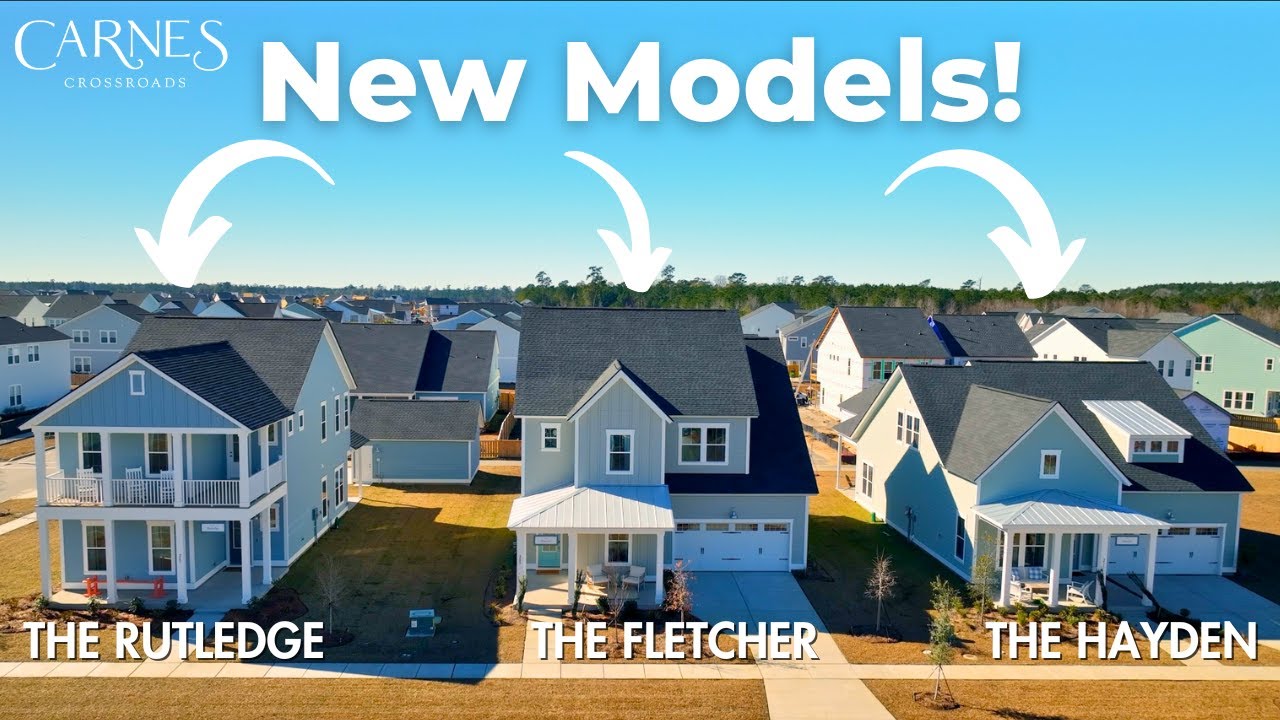 FIRST LOOK! 3 Gorgeous New Model Homes Unveiled in Carnes Crossroads ...