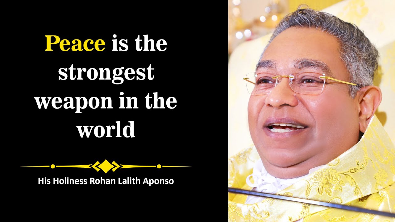Peace is the strongest weapon in the world | Quotes | Life Lessons ...