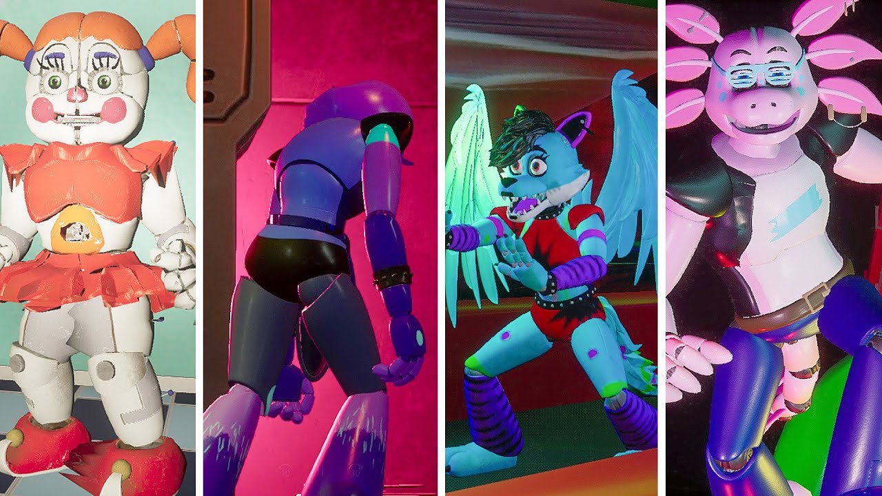 Animatronics Have Changed in FNAF Security Breach - YouTube