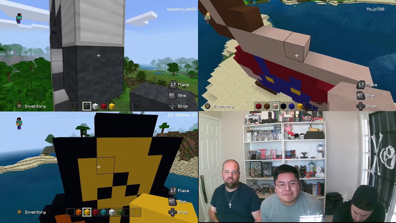 How to Build Nintendo Characters in Minecraft - YouTube