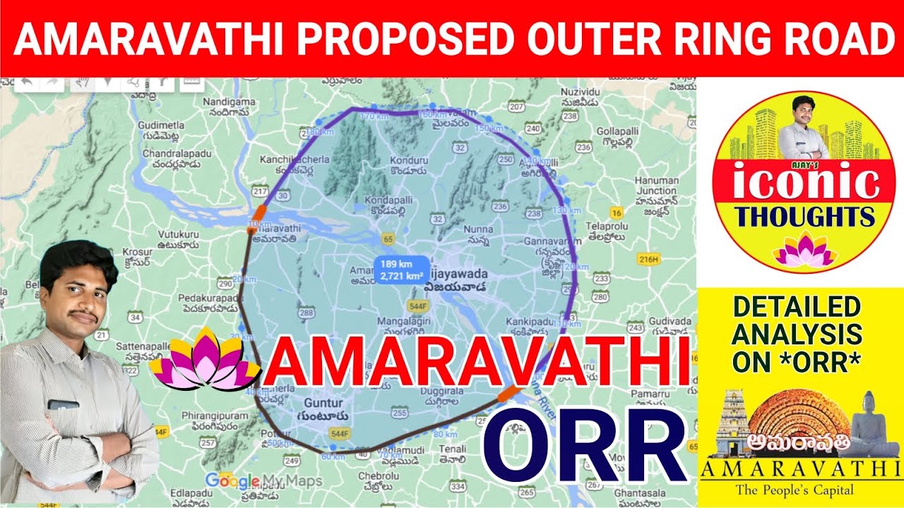 Amaravathi outer ring road detailed analysis by Ajay అమరావతి (ఔటర్ ...