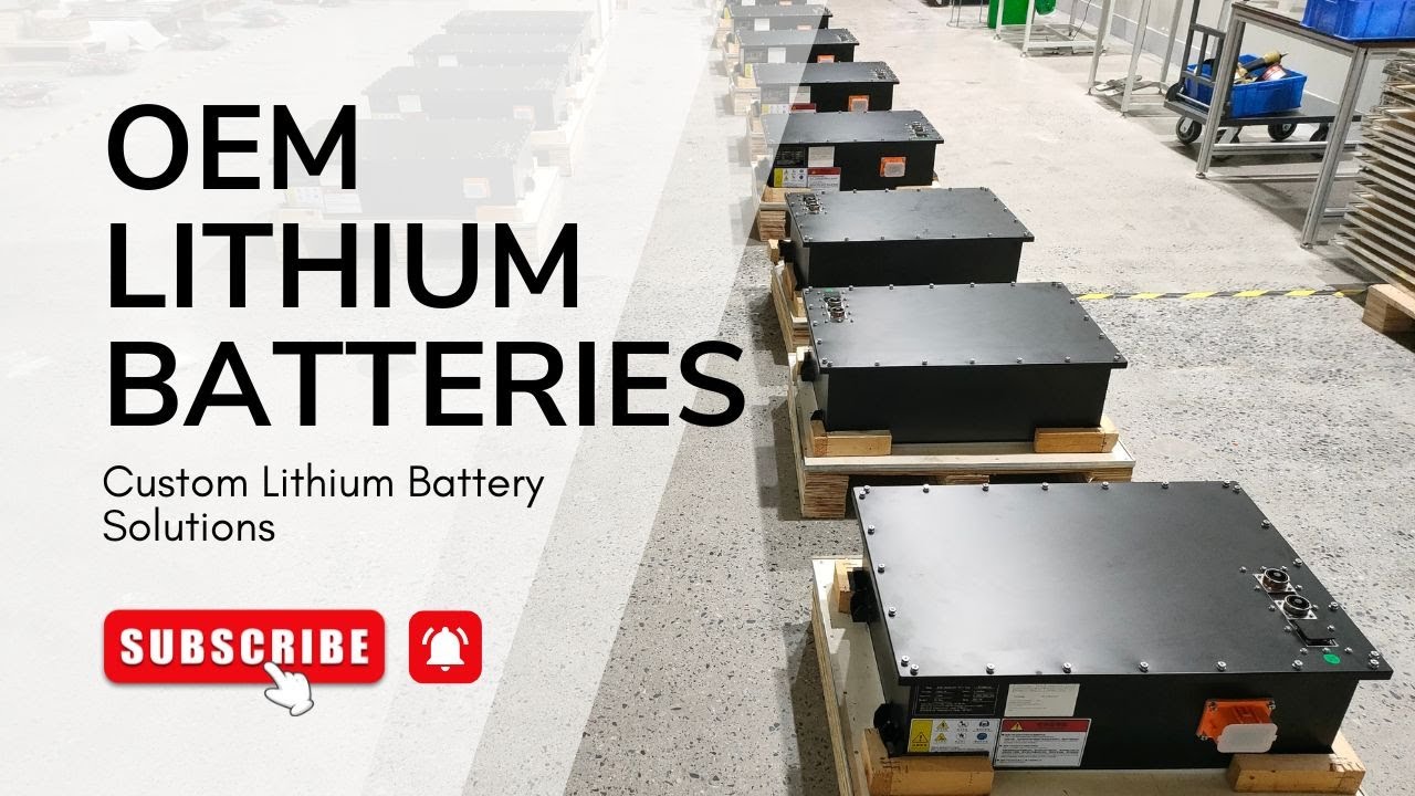 OEM • CUSTOM • Lithium Batteries - YouTube