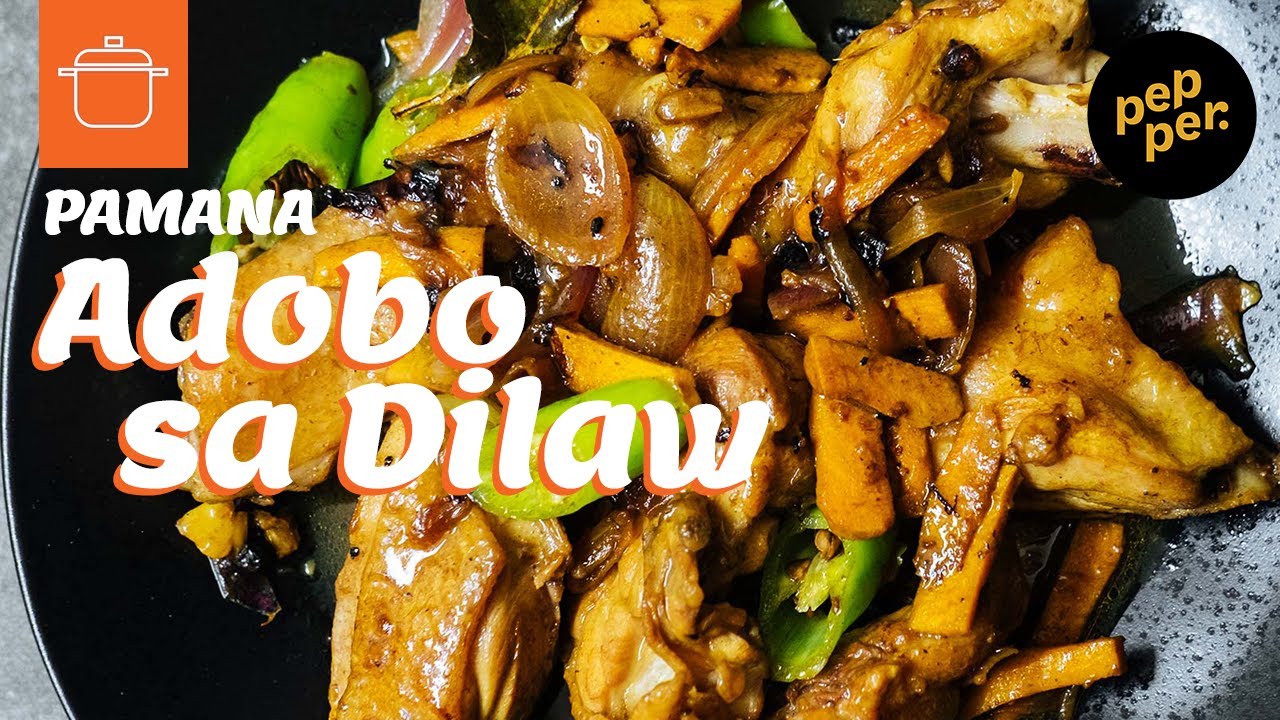 Adobo sa Dilaw (Yellow Adobo) Recipe: An Adobo Recipe from Batangas ...