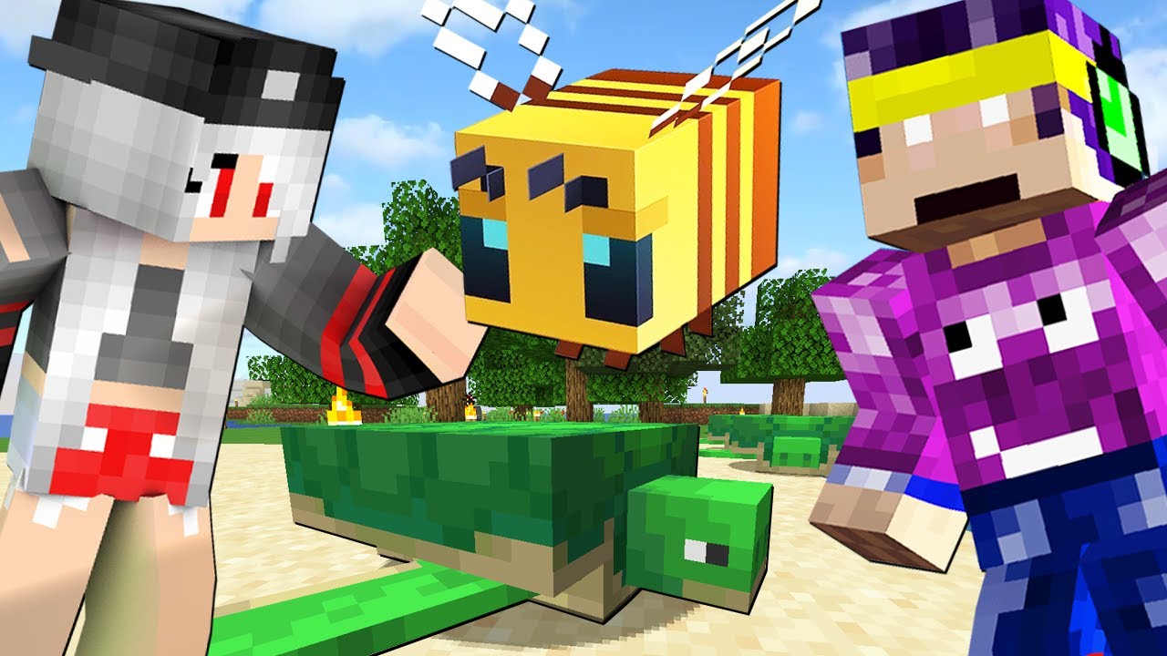 O invat sa JOACE MINECRAFT! S-a luat la BATAIE cu ALBINA 🐝 - YouTube