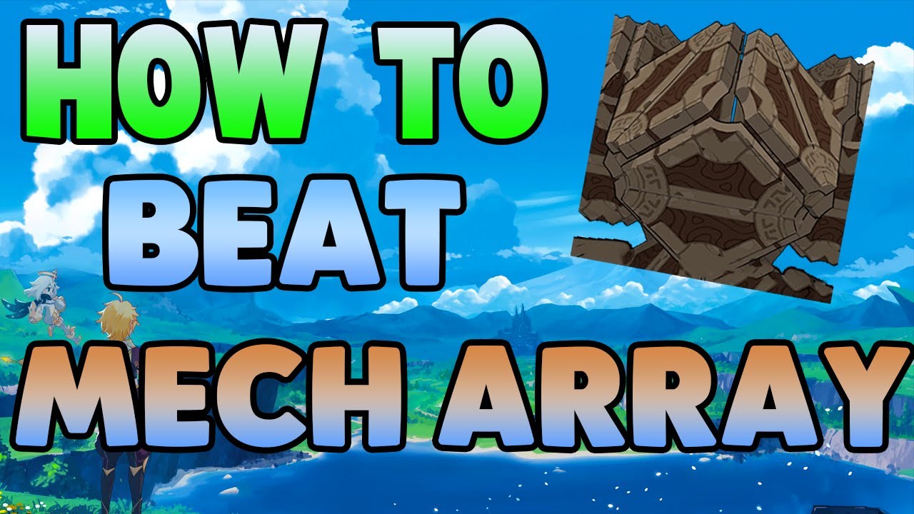 How to EASILY Beat Perpetual Mechanical Array in Genshin Impact - Free ...