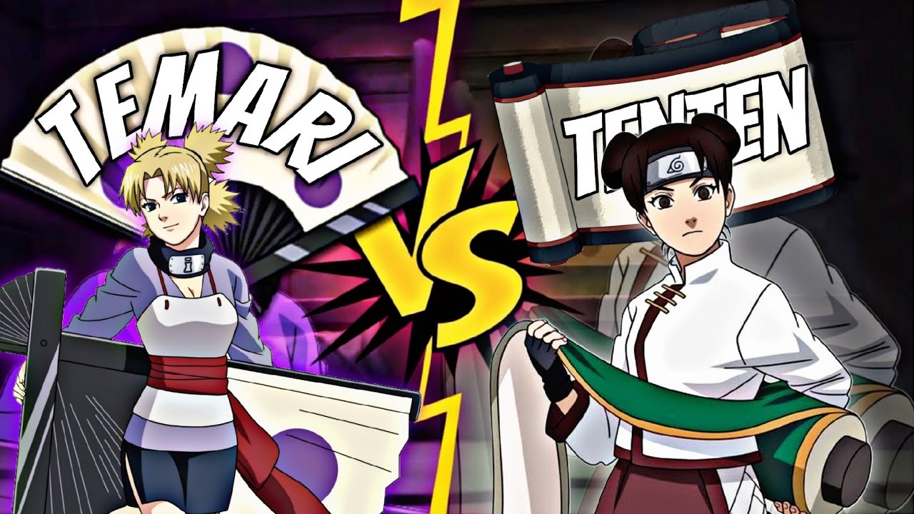 Tenten vs Temari: Who’s the Strongest Kunoichi? 🌀⚔️ | Naruto Ultimate ...