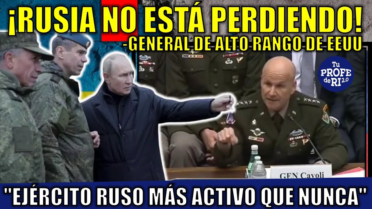 #RUSIA NO ESTÁ PERDIENDO. GENERAL DE ALTO RANGO DE #EEUU LO REVELA TODO ...