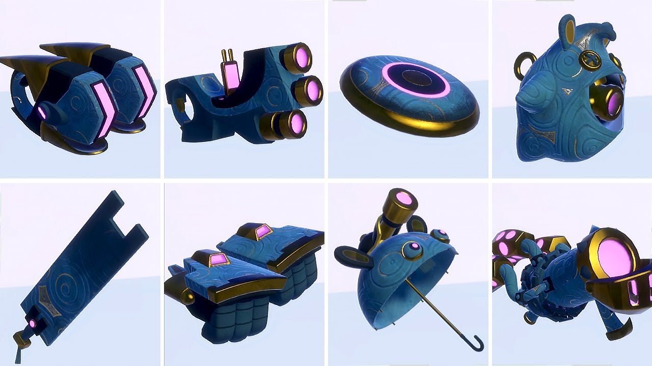 Mario + Rabbids The Last Spark Hunter DLC - All Weapon Skins Locations ...