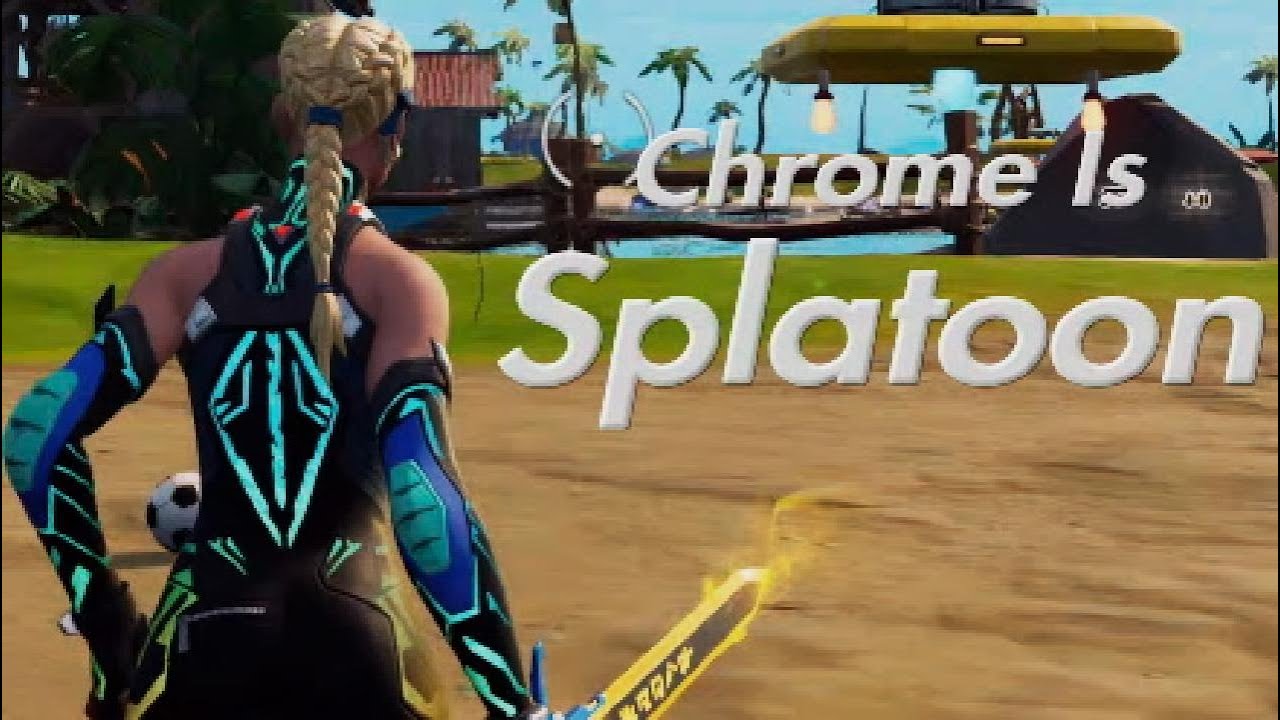 Fortnite But It's Splatoon - YouTube