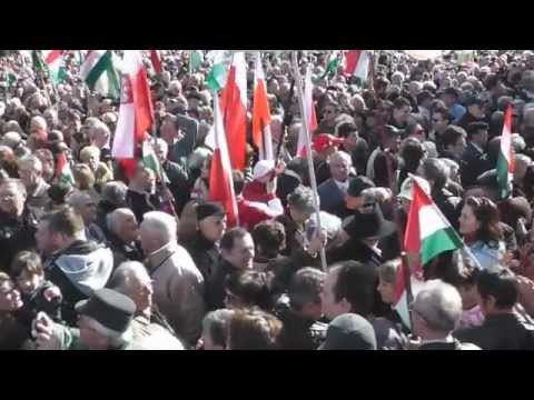 Budapest, 2012. 03. 15. - dedicated to our Polish brothers and sisters ...