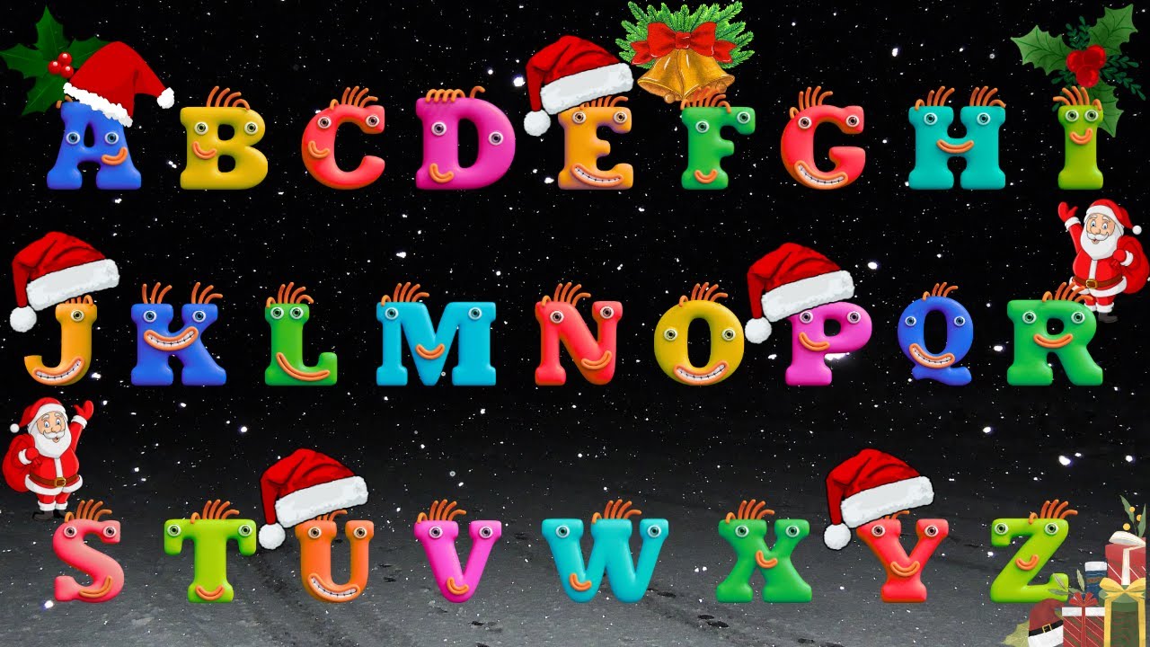 Christmas ABC for Kids | Learn Alphabet with Christmas Fun| Christmas ...