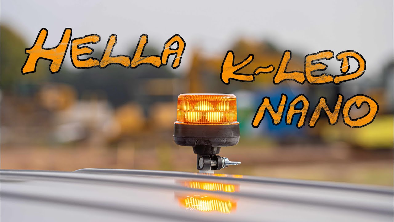 Hella K-LED Nano Kennleuchte - YouTube