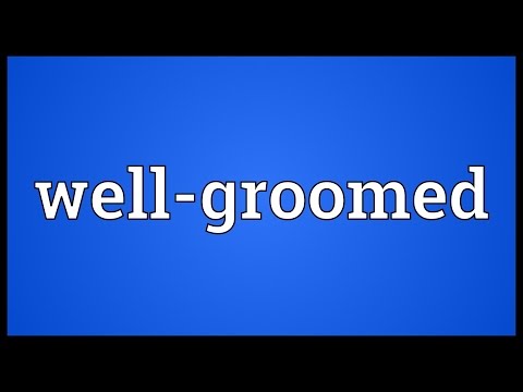 What Does Well-Groomed Mean In The Dictionary? - Weddingsinathens.com ...