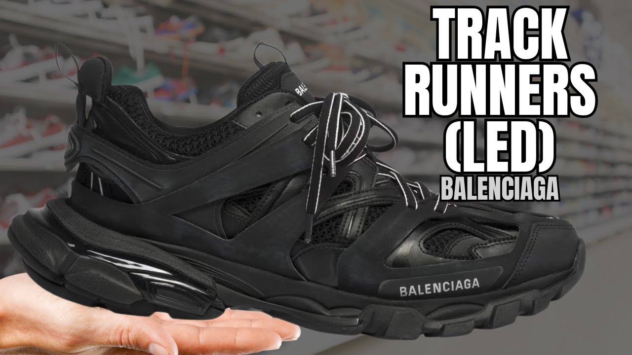 💡🌟🔆Track Runners LED (2nd Option) by Balenciaga On Foot & Review - YouTube