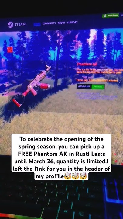 GET YOUR PHANTOM AK🤯🤯🤯#rust #rustclips #rustgame #rustgameplay #rustraid #rustpvp #rustsolo ...