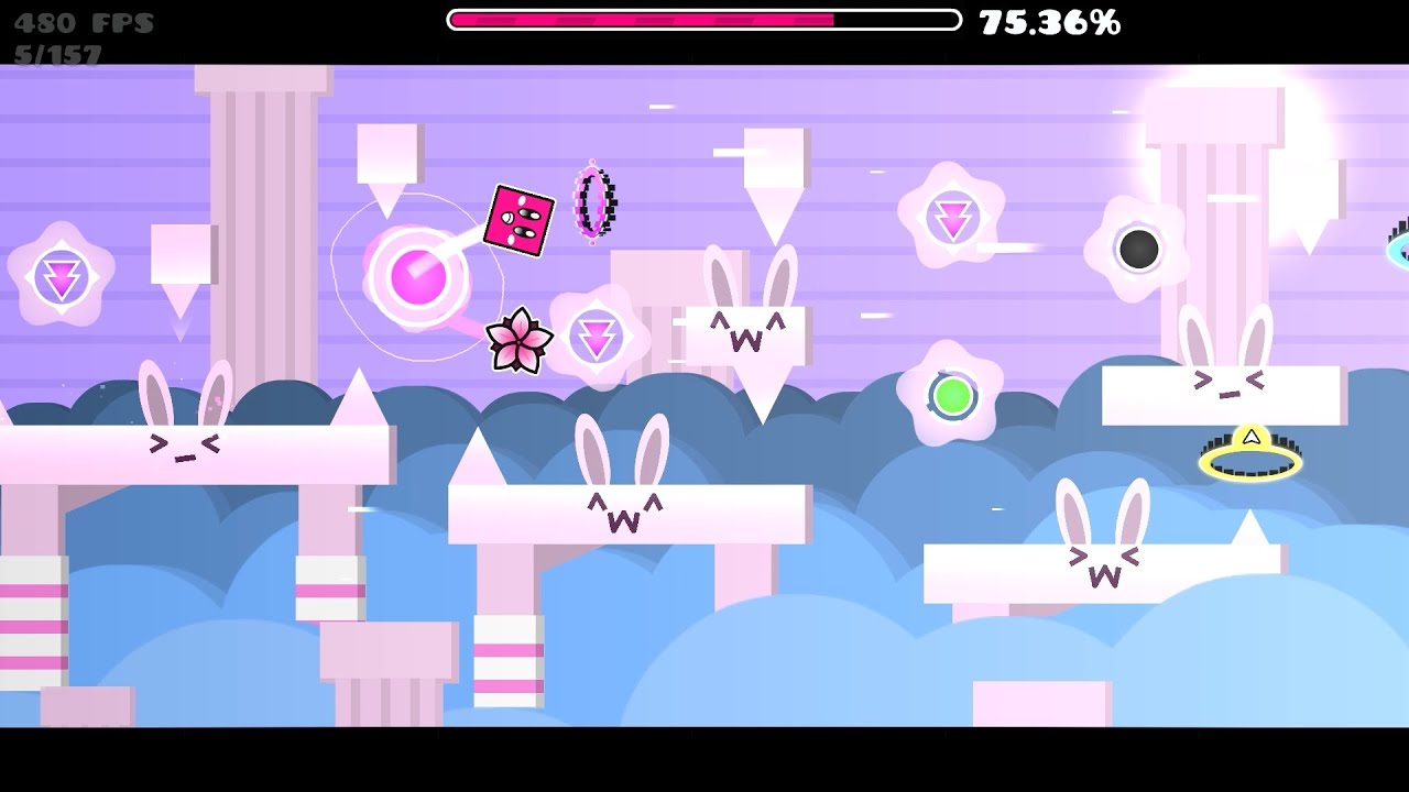 Bunny Demon by Pncsr (insane demon) - Geometry Dash - YouTube