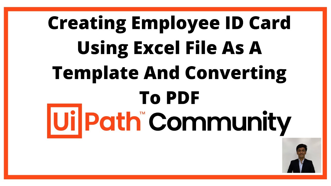 Creating Employee ID Card Using Excel File As A Template And Converting Creating Employee ID Card Using Excel File As A Template And Converting