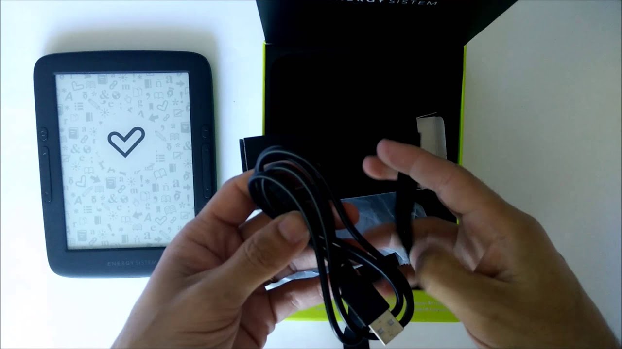 Unboxing Energy eReader Pro + (Livros e Marcadores) - YouTube