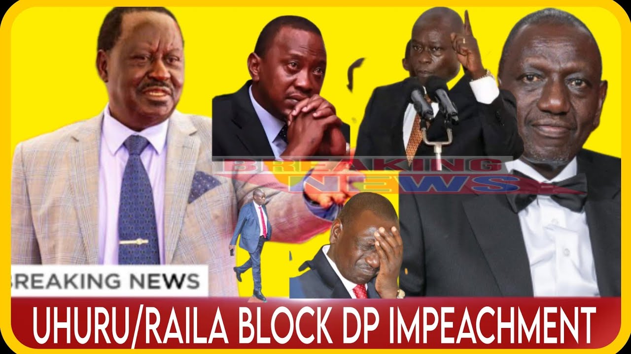 RUTO HAAMINI!!!! RAILA AND EX PRÉSIDENT UHURU BLOCK DP GACHAGUA IMPEACHMENT IN COURT - YouTube