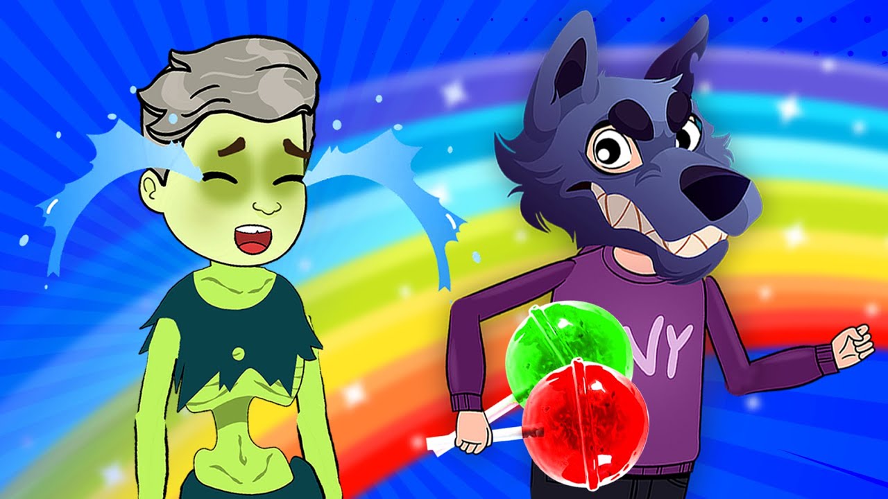 Big Grey Wolf Song Funny Stories + More Nursery Rhymes & Kids Funny ...