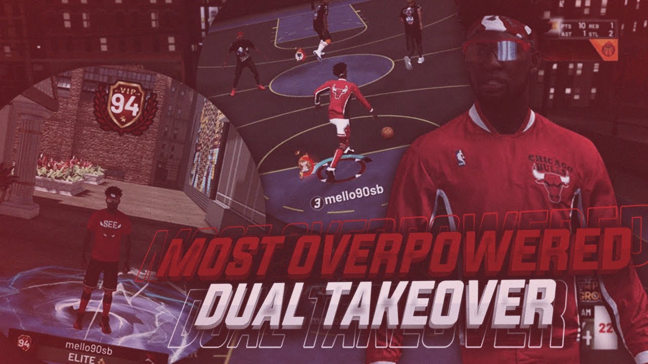 NBA 2K19 94 OVERALL MOST OVERPOWERED DUAL TAKEOVER BADGE UNLOCKED ...