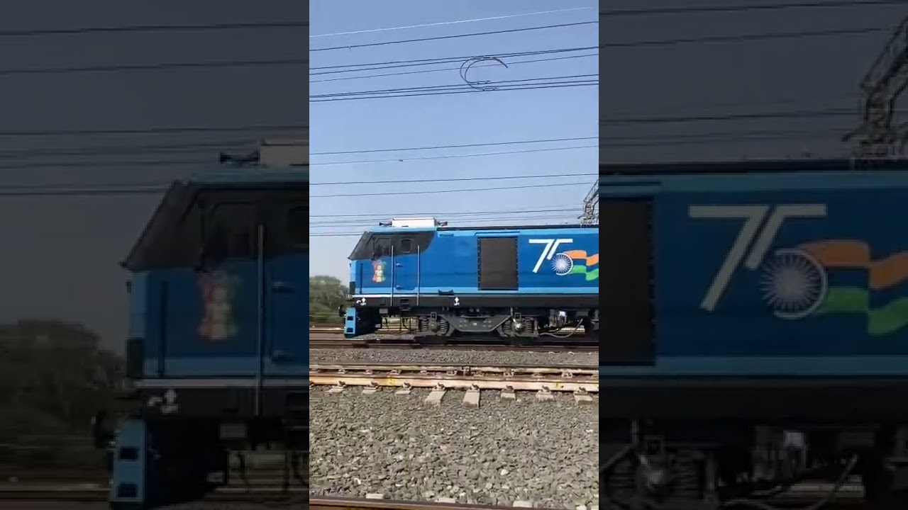 DFCCIL WAG12B ENGINE, DFCCIL 12000HP POWER ENGINE, Dfccil railway ...