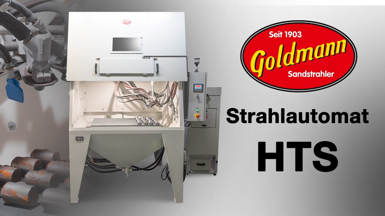 Goldmann HTS Strahlautomat - YouTube