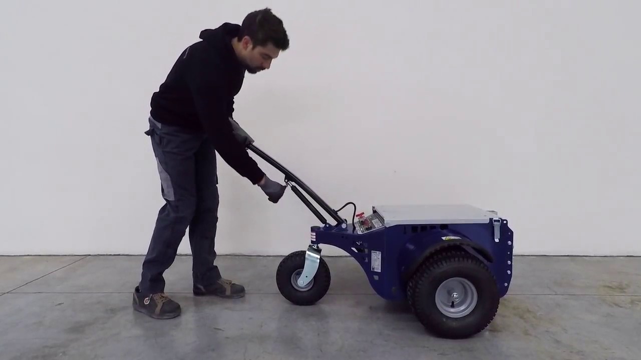 Zallys M4 eine akkubetriebene Rangierhilfe - YouTube