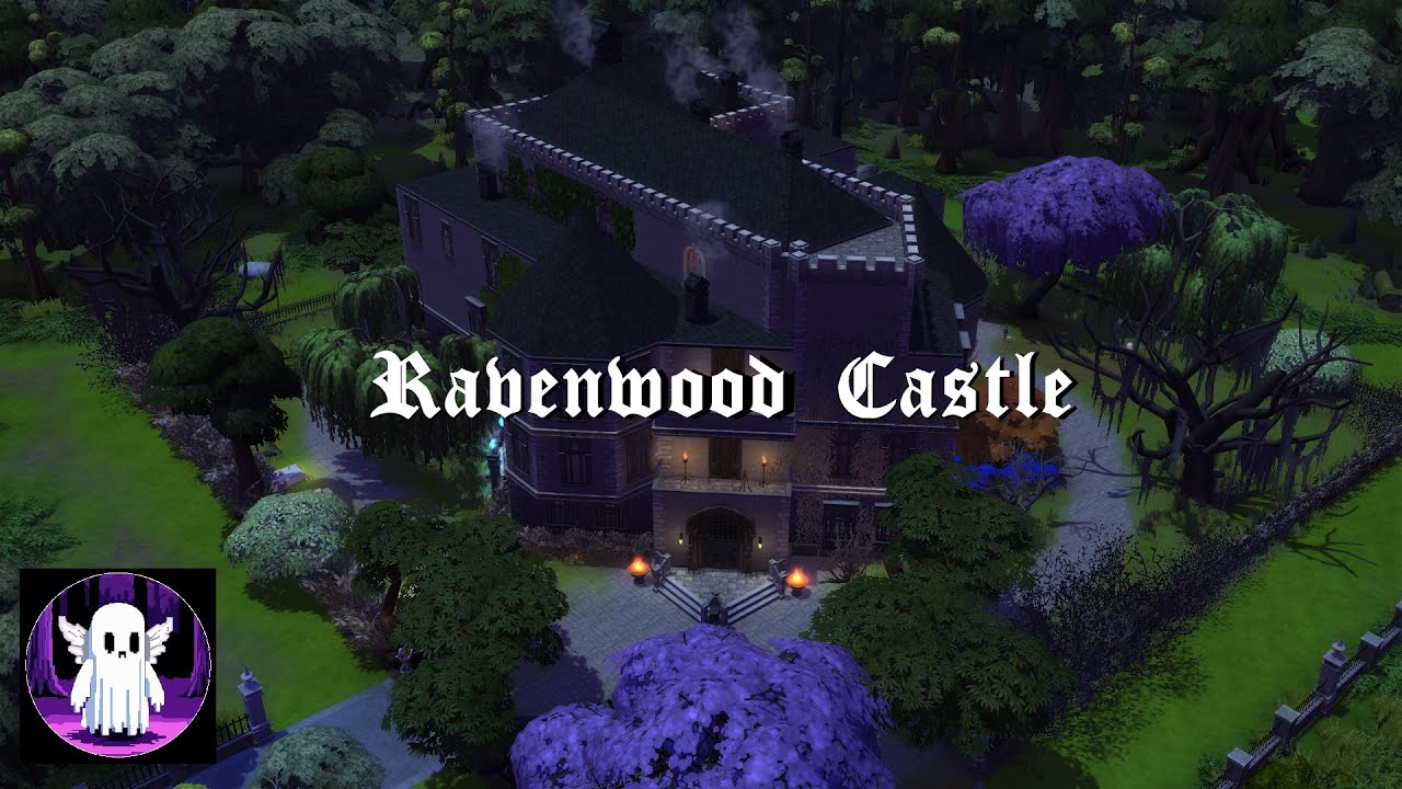Ravenwood Castle [NO CC] | Stop Motion Sims 4 Build - YouTube
