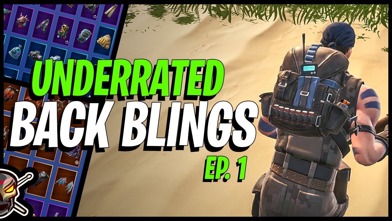 Underrated Back Blings in Fortnite! - YouTube