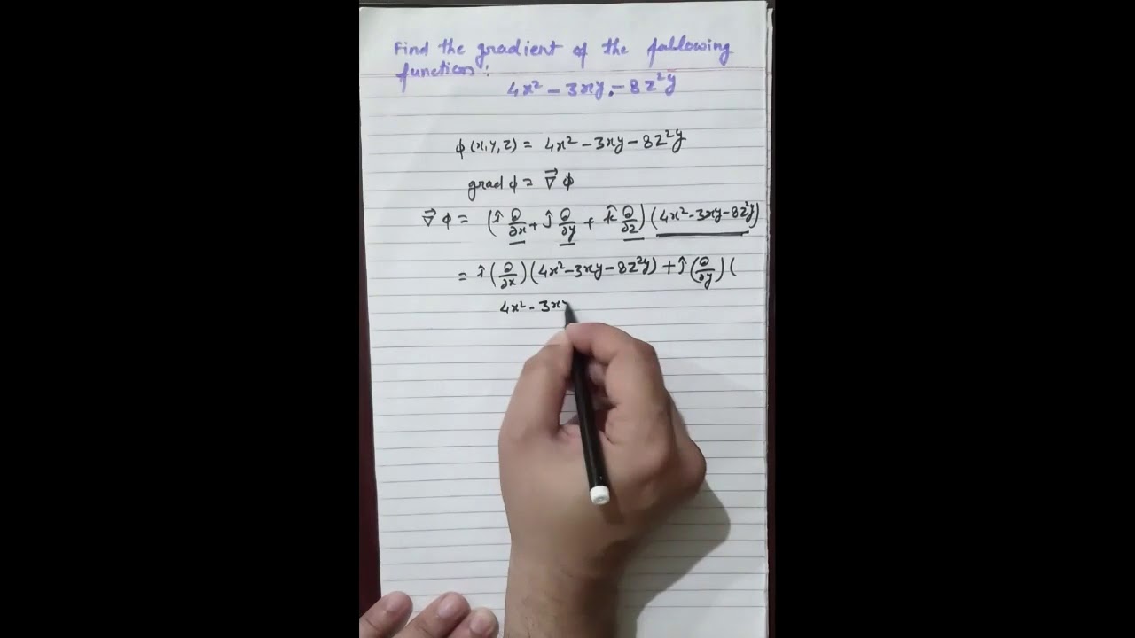 Unit 5 Numerical 1 Gradient - YouTube