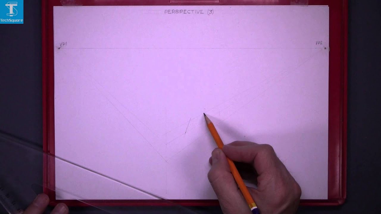 Sketching using Perspective 3 (car) - YouTube