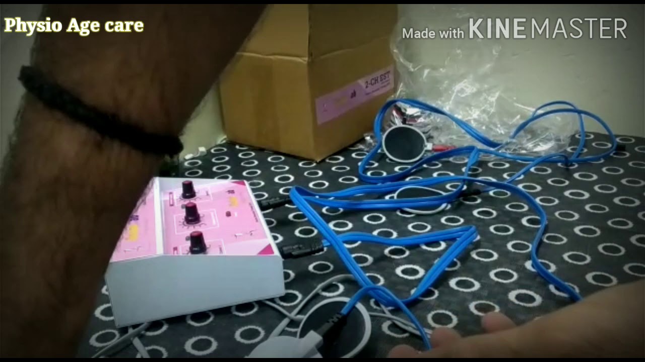 How to use EST #EST best pain reliever machine #physio age care - YouTube