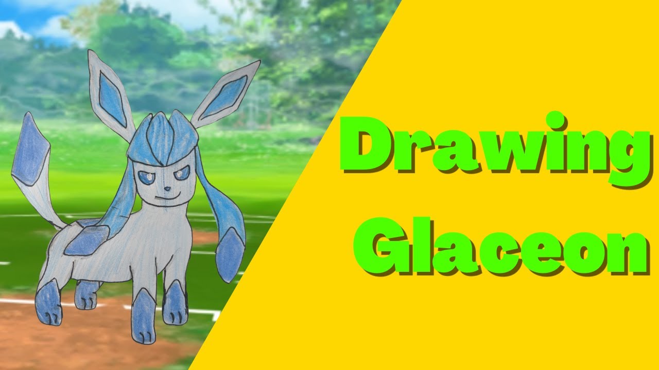 Drawing Glaceon - YouTube
