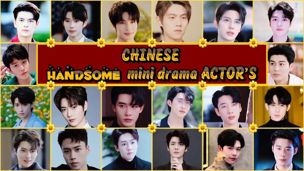 [ IN THIS VIDEO ]💕190+ Chinese short drama Actors Name’s {PART~1}# ...