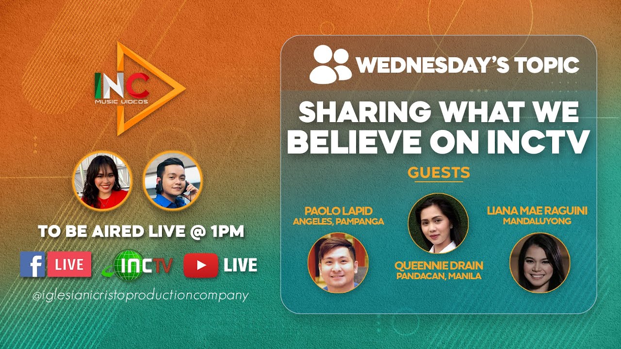 INCMV Playlist | TOPIC: Sharing what we believe on INCTV - YouTube