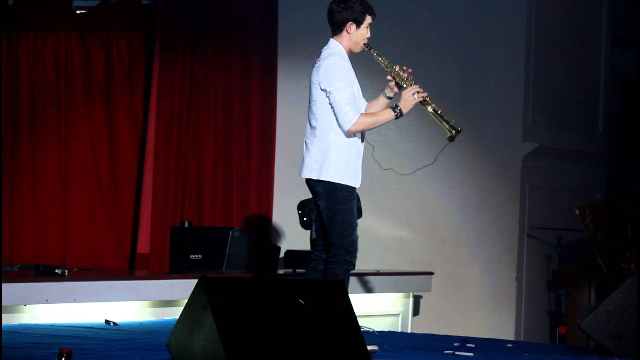 Keith Valentine's Harmonica + Saxophone Performance - YouTube