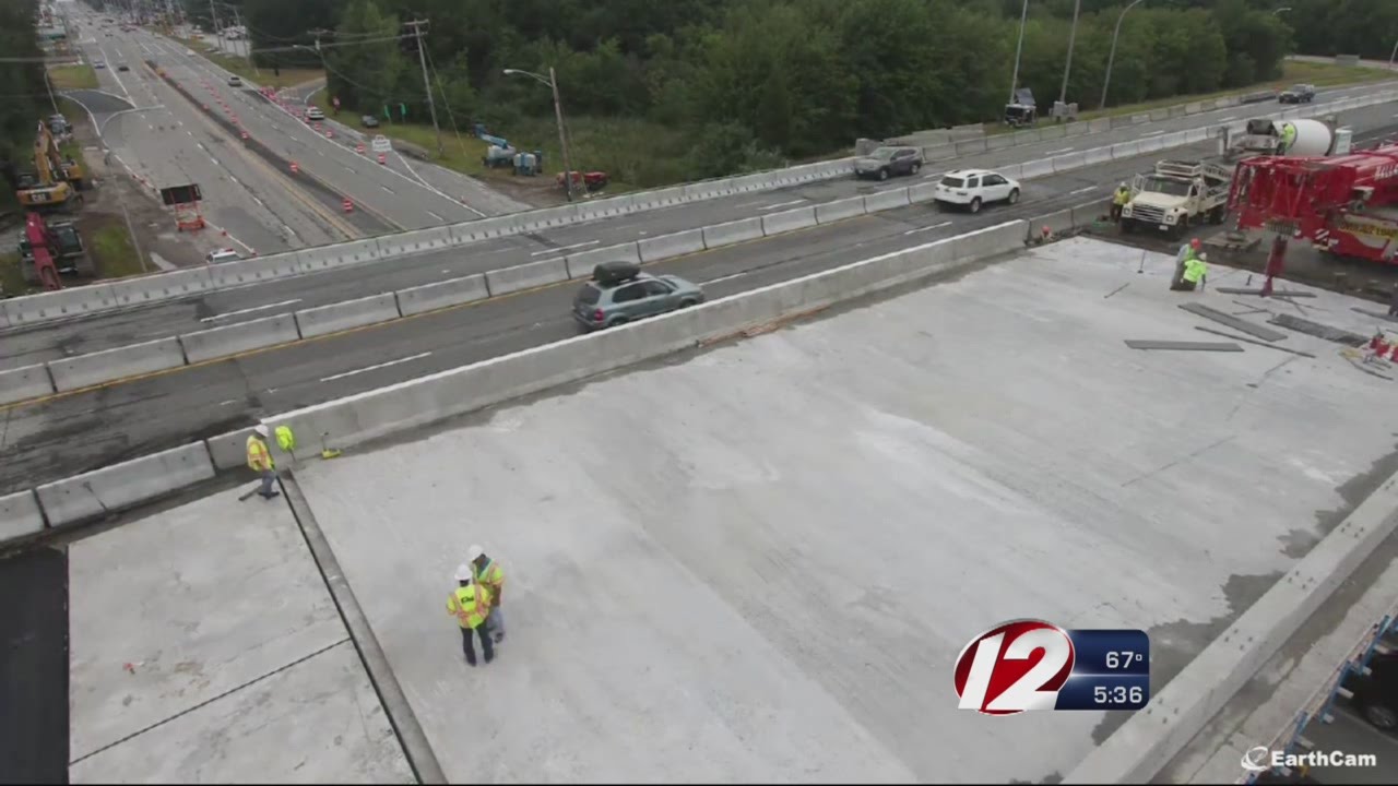 Time Lapse Video Shows Progress of Bridge Replacement - YouTube