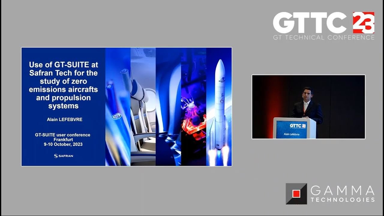 Use of GT-SUITE at Safran tech for the Study of Zero Emissions ...