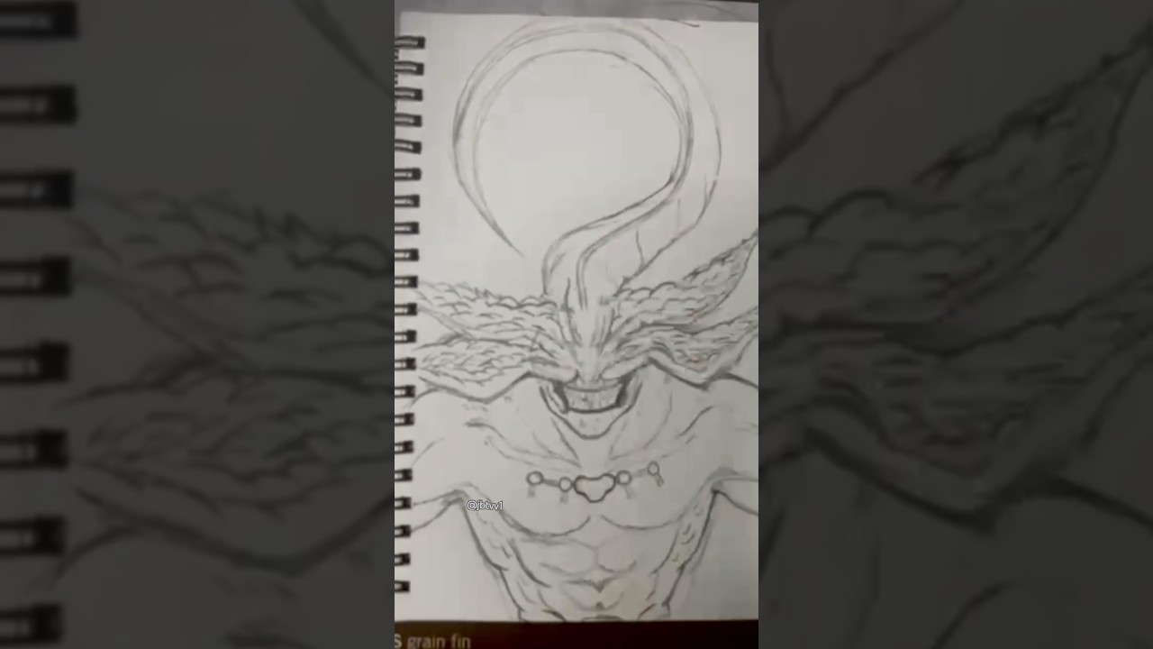 Drawing Mahoraga part 1 [Jujutsu Kaisen] #anime #mahoraga #jjk # ...