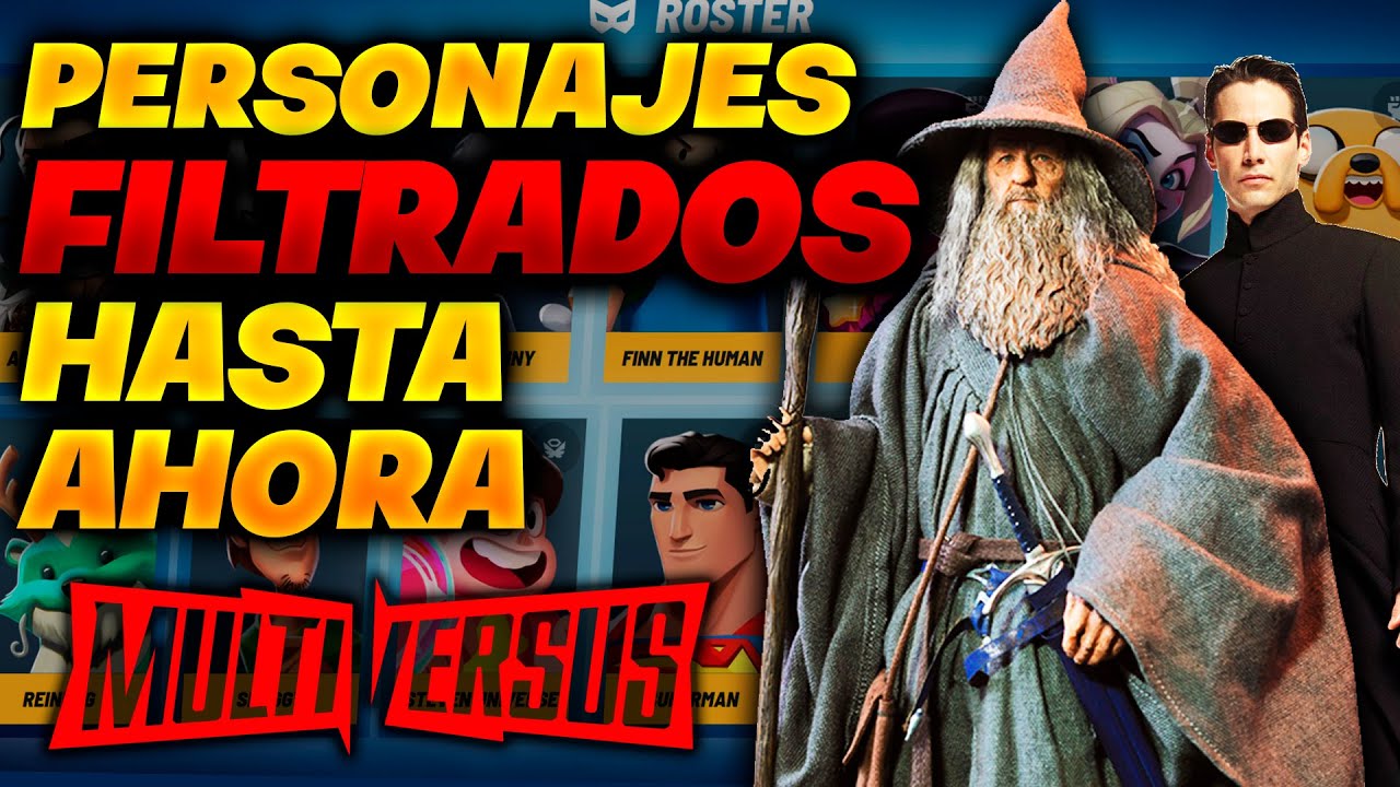 *NUEVAS FILTRACIONES* QUÉ PERSONAJES NOS ESPERAN EN MULTIVERSUS? - YouTube