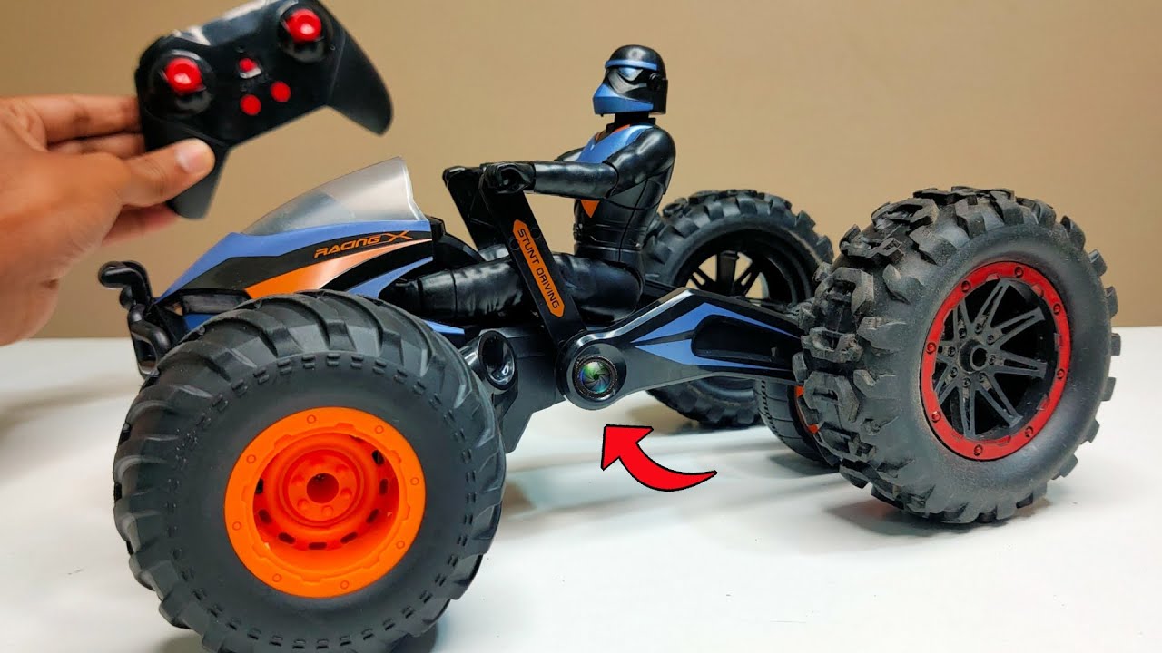 RC Unique Fastest Dual Mode Transform Tricycle Bike Unboxing & Testing ...