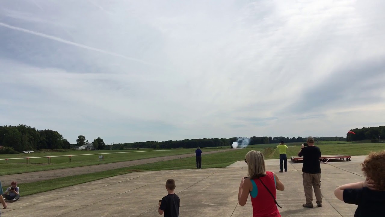 Jet powered amish buggy - YouTube