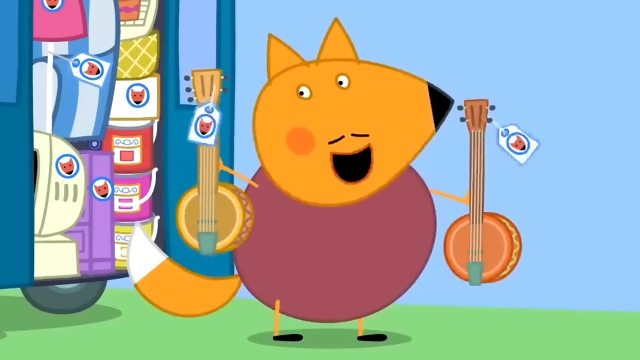 Mr. Fox and his VAN OF STUFF! 🪕 🐽 Peppa Pig Full Episodes - YouTube