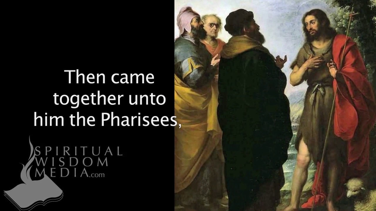 Mark 7:1 - Then came together unto him the Pharisees - Bible Verses ...